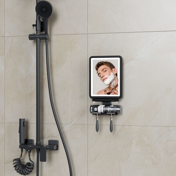 Wall-Mounted LED Shaving Mirror - Waterproof & Fogless | DAPAI Mirror